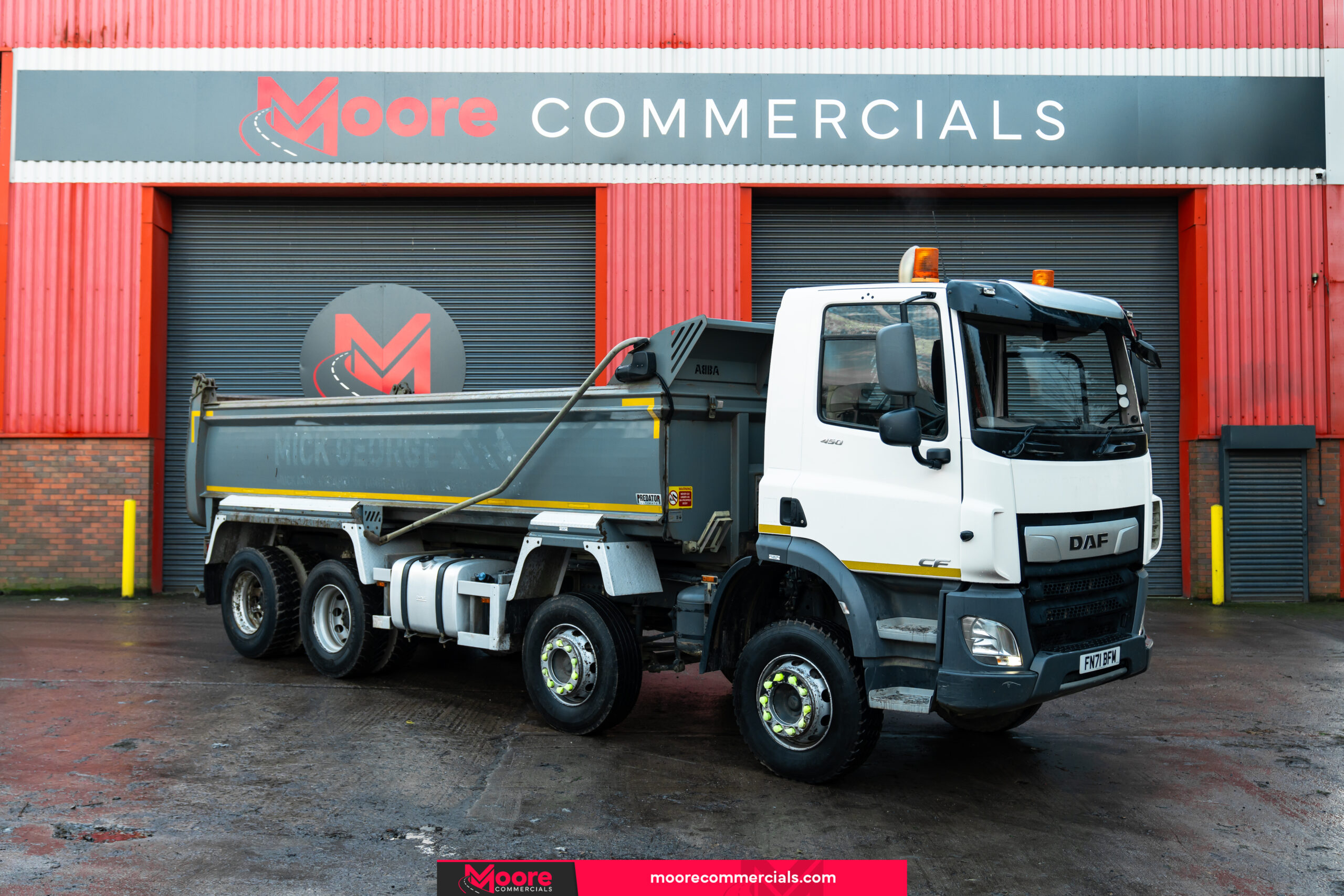 2021 (71) DAF CF 450 FAD CONSTRUCTION Day Cab
