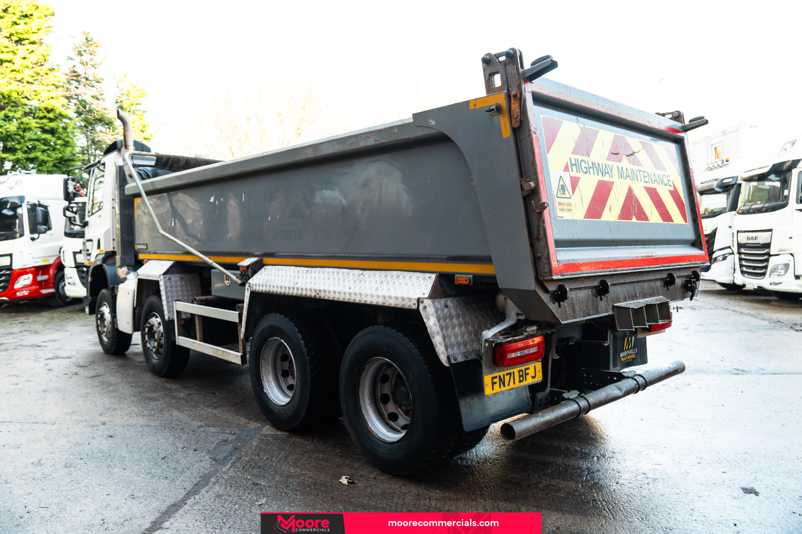 2021 (71) DAF CF 450 FAD CONSTRUCTION Day Cab