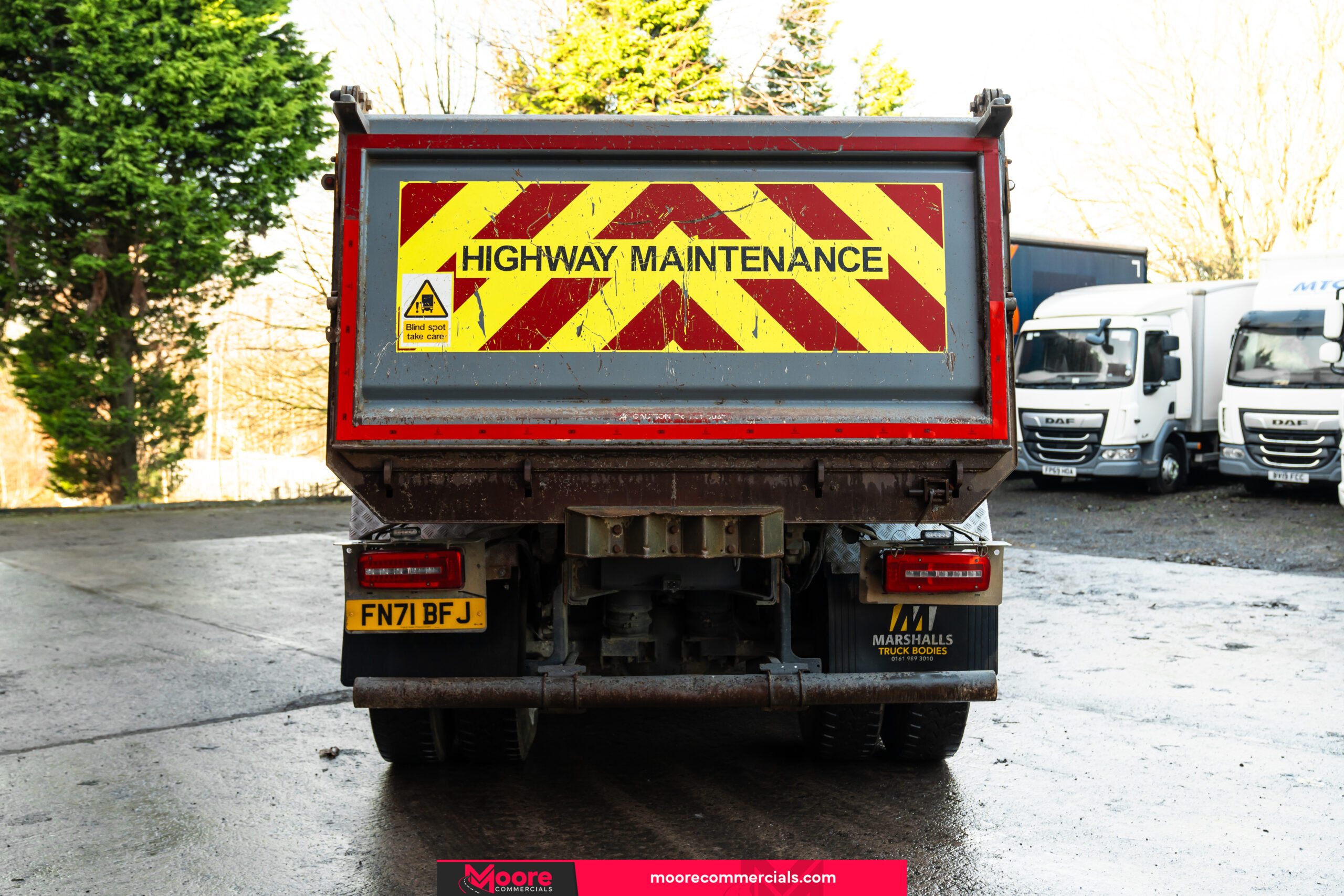 2021 (71) DAF CF 450 FAD CONSTRUCTION Day Cab