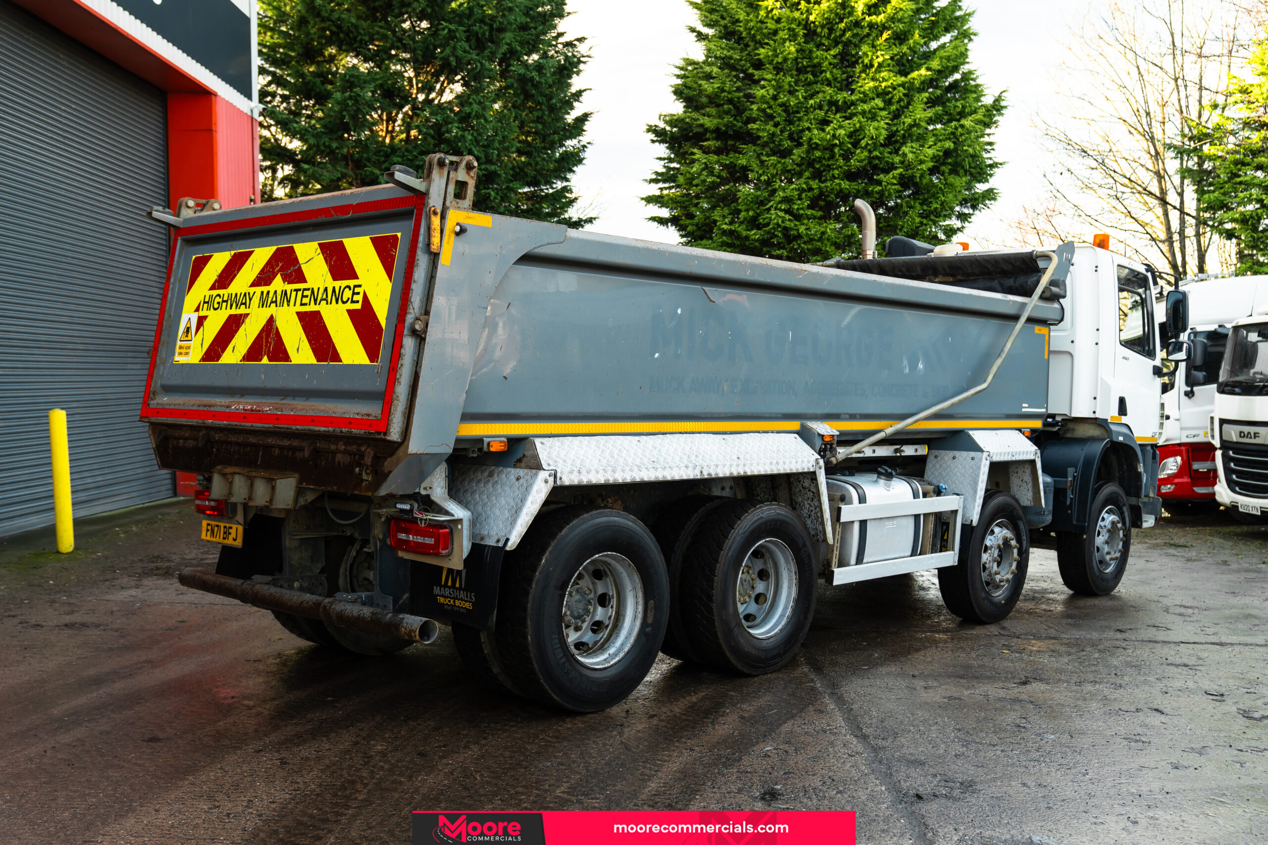 2021 (71) DAF CF 450 FAD CONSTRUCTION Day Cab